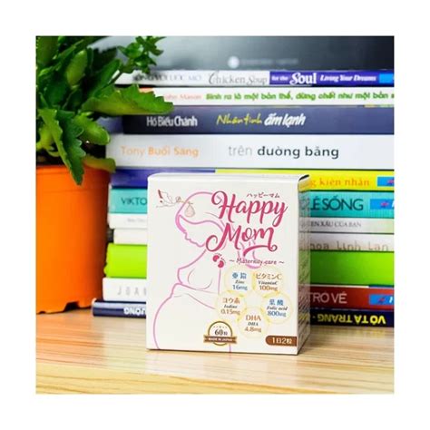 Viên uống Happy Mom Jpanwell bổ sung vitamin và khoáng chất 60 viên