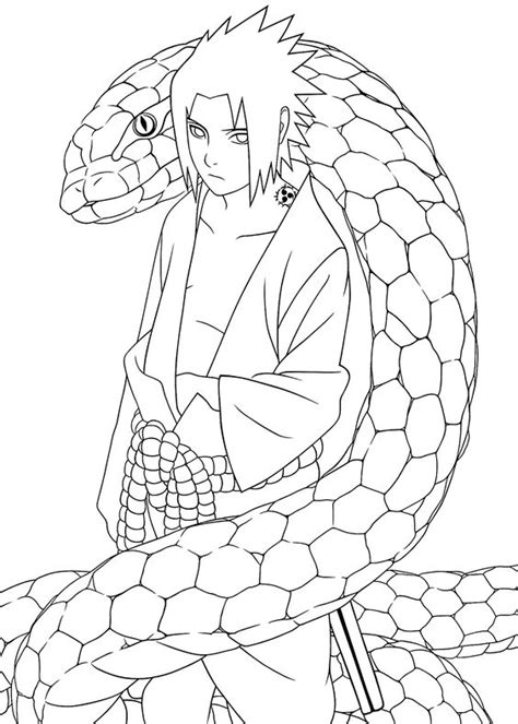 Sasuke E Aoda Da Colorare Scarica Stampa O Colora Subito Online