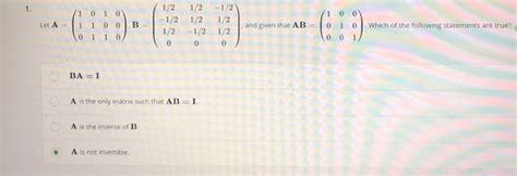 solved suppose a b and c are square matrices such that abc