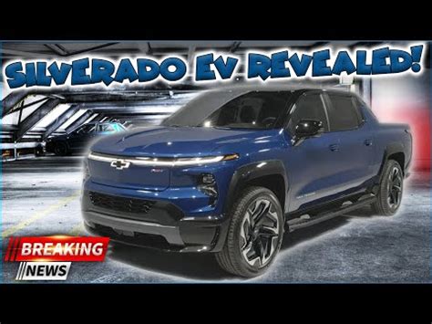 New 2024 Silverado EV Revealed 400 Mile Range YouTube
