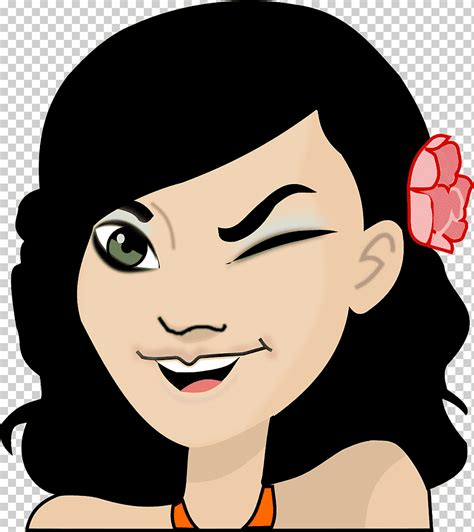 Guiño sonriente avatar diverso niño cara png Klipartz