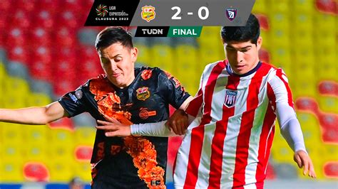 Atlético Morelia 2 0 Tapatío resumen videos de los goles y resultado