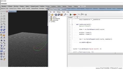 rhino python tutorial 11 tangents youtube