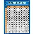 Multiplication Table Chart Poster LAMINATED 17 X 22 Amazon Ca