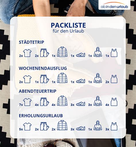 Schäfer Sich schlecht fühlen Adaptiv koffer packen liste frauen