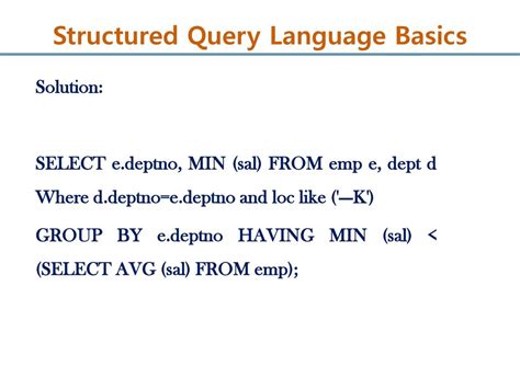 database programming using oracle 11g ppt download