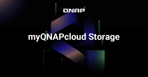 MyQNAPcloud Storage