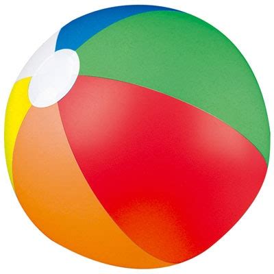 Ballon de plage multi colore publicitaire personnalisé