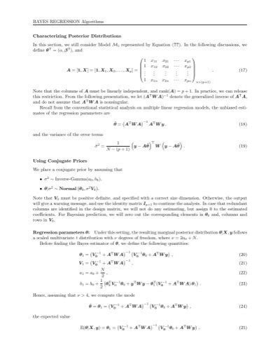 bayes regression