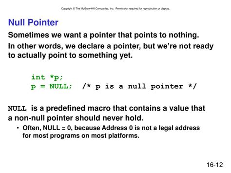 PPT Chapter 16 Pointers And Arrays PowerPoint Presentation Free