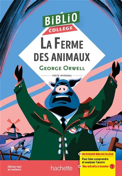 La ferme des animaux texte intégral LISLE ORWELL HACHETTE EDUC
