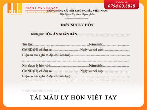 Bản mẫu giấy ly hôn Hướng dẫn cách làm thủ tục đơn giản Click để biết