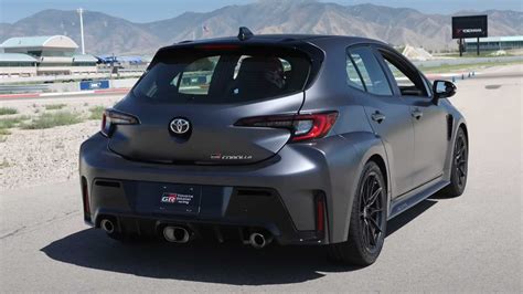 El Toyota GR Corolla Morizo Edition 2023 Suena Feroz En La Pista Heaven32