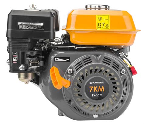SILNIK SPALINOWY GX160 OHV 7KM WAŁEK 20MM OLEJ POWERMAT PM SSP 720T