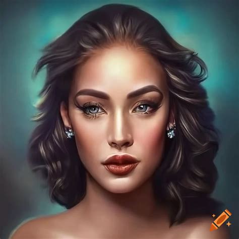 Ultra Realistic And Highly Detailed Artwork Of Stunningly Beautiful