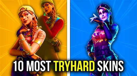Most Tryhard Skins In Fortnite Chapter Season Youtube