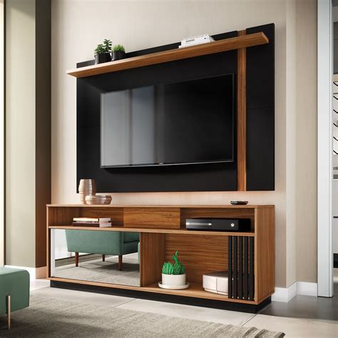 Rack Bancada Caiobá Painel para TV até 70 Pol Leme Noce Milano