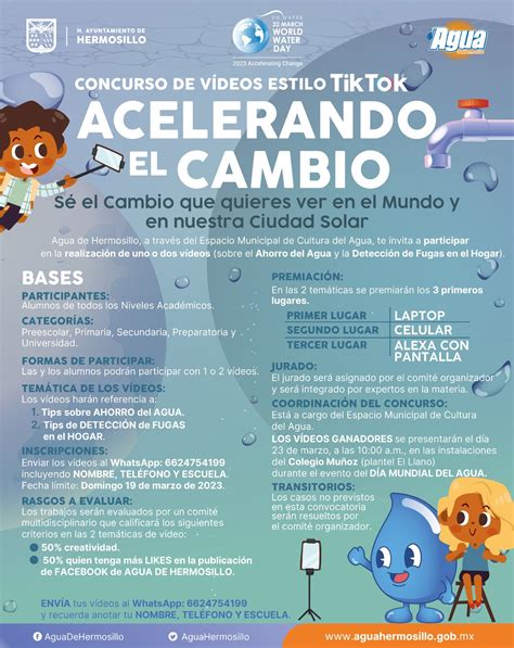 Agua de Hermosillo En el marco de la celebración del Día Mundial del