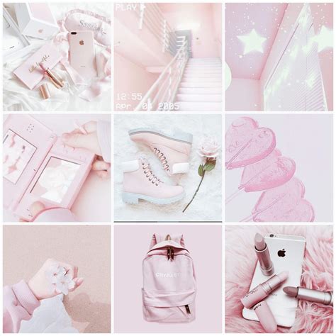 Pink Moodboard Aesthetics Amino
