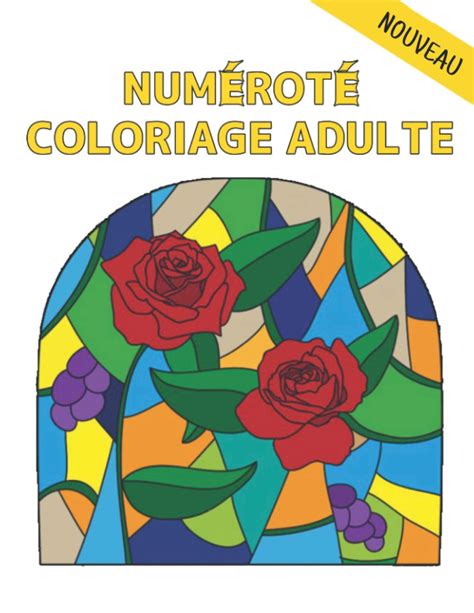 Buy Adulte Coloriage Numéroté Nouveau Livre de Coloriage avec 60