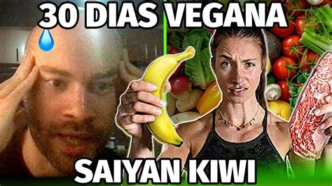 Reacción a la dieta VEGANA de la influencer Saiyan Kiwi YouTube