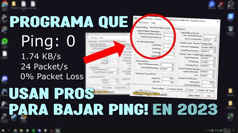ACELERA INTERNET COMO BAJAR El PING Y QUITAR PACKET LOSS En