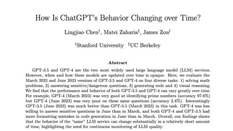 Noah Smith On Twitter Wow Some Hard Evidence That The Chatgpts