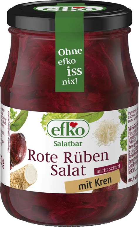 efko Rote Rüben Salat mit Kren leicht scharf online kaufen MPREIS