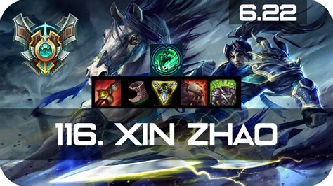 Xin Zhao Jungle Vs Kha Zix Master Preseason 7 Season 7 S7 Patch 6 22