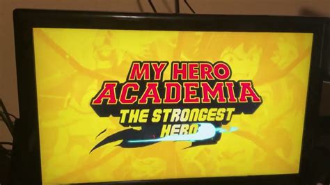 My Hero Academia World Heroes Mission Blu Ray Opening YouTube