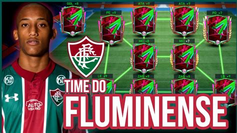 TRICOLOR MONTEI O TIME DO FLUMINENSE NO FIFA MOBILE E SHOW DA DUPLA