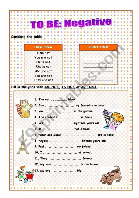 Verbo To Be Exercicios BRAINCP