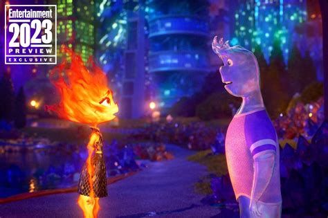Le feu rencontre l eau sur une nouvelle image de Élémentaire