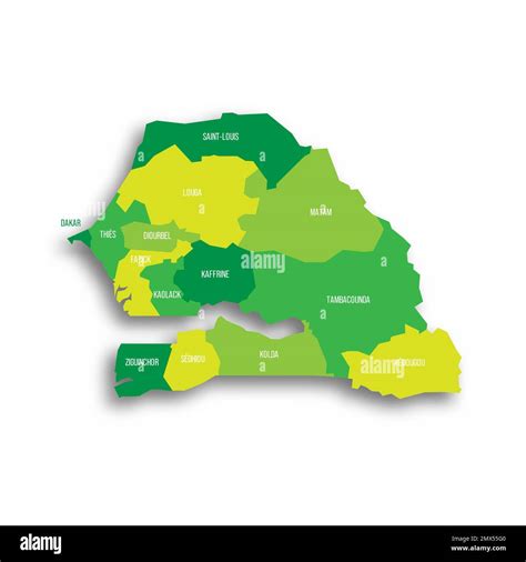 Mapa De Divisiones Administrativas Banque De Photographies Et Dimages