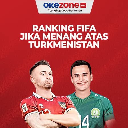 Ranking FIFA Timnas Indonesia Jika Menang Atas Turkmenistan 0 Foto