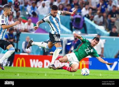 26 11 2022 Doha Football FIFA World Cup 2022 Argentina Mexico In