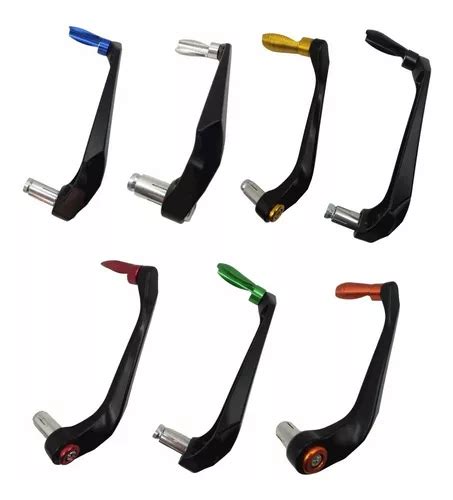 Par 2 Protector Palancas Manijas Aluminio Reforzado Moto Meses Sin