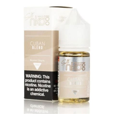 Naked 100 Salt Cuban Blend 30ML Salt Likit