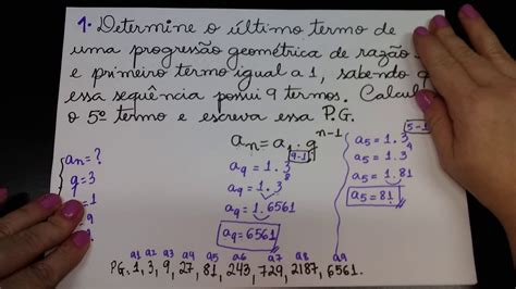 FÓRMULA DO TERMO GERAL DA P G PARTE 1 YouTube