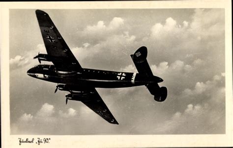 Ansichtskarte Postkarte Deutsche Luftwaffe Junkers Ju Akpool De