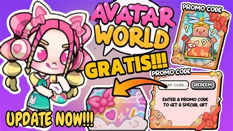 Avatar World New Update Promo Code Part 2 Avatar World Pazu Game