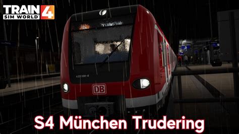 S4 München Trudering Hauptstrecke München Augsburg BR 423 Train