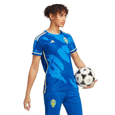 Jersey adidas Suecia Segunda Equipación Mundial Femenino 2023 Mujer