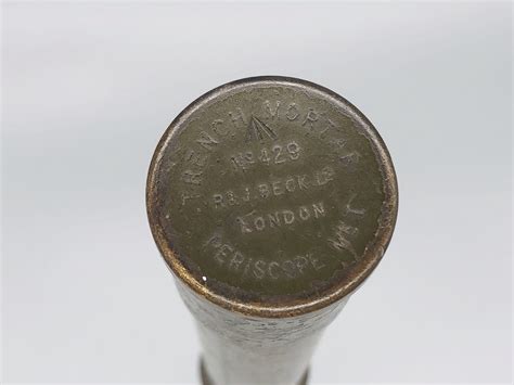 Wwi Trench Mortar Periscope Mk R J Beck Ltd I Ww British Militaria