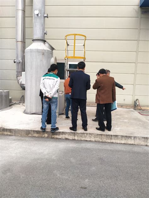 ĐOÀN KIỂM TRA THẨM ĐỊNH MÔI TRƯỜNG TẠI CTY TNHH JAHWA VINA đơn vị tư