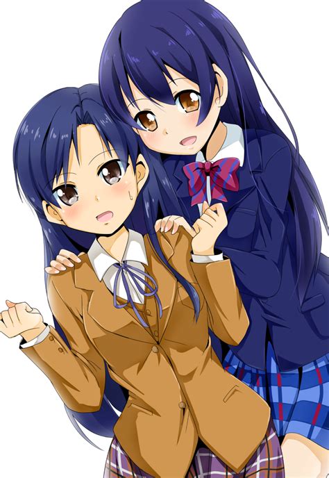 Sonoda Umi And Kisaragi Chihaya Idolmaster And 3 More Drawn By