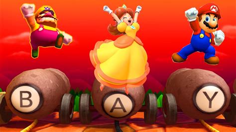 Mario Party The Top 100 1 Vs 3 Minigames Rosalina Vs Daisy And