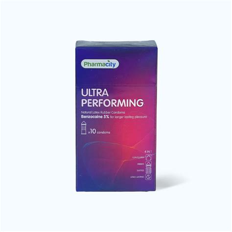 Bao cao su có gai kéo dài thời gian yêu Pharmacity Ultra Performing N