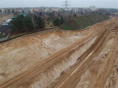 Widok Z G Ry Budowy Drogi S Zgierz Garnek Pl