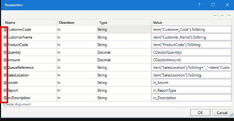 Execute Query Error Procedure Or Function Has Too Many Arguments